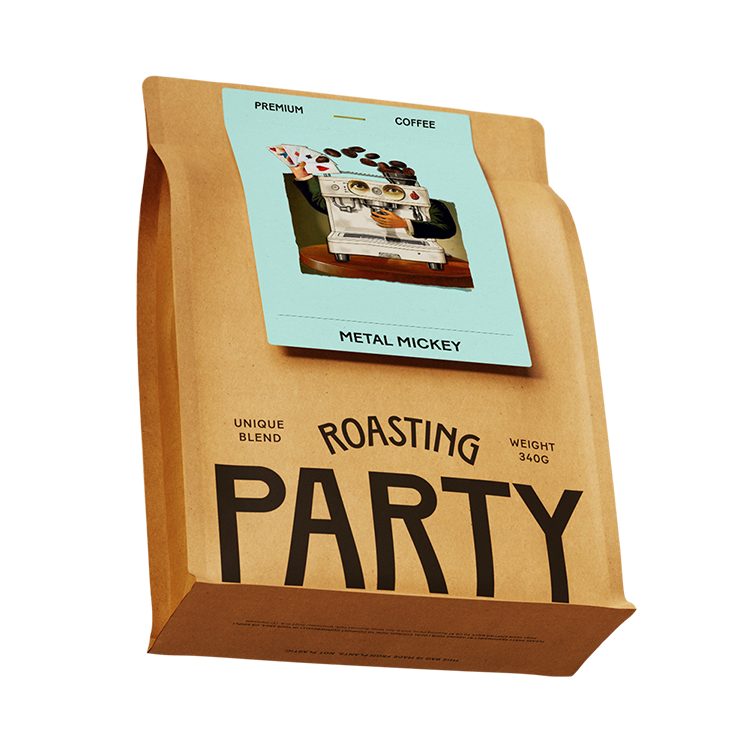 Metal Mickey | Chocolatey Colombian & Brazilian Blend | The Roasting Party